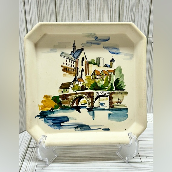 Source Unknown | Accents | Vintage French Country Ceramic Design Plate ...